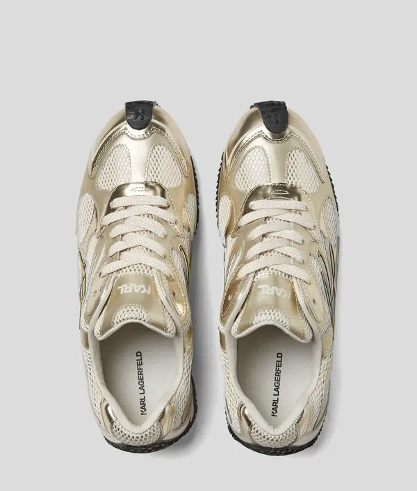 Karl Lagerfeld Velocette Autograph Overlay Sneakers