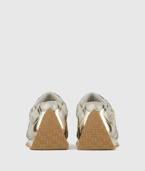 Karl Lagerfeld Velocette Autograph Overlay Sneakers
