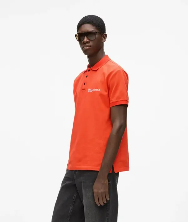 KL JEANS Logo Polo Shirt - Grenadine