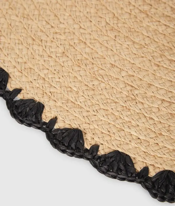 Karl Lagerfeld K/signature Scallop Beach Hat