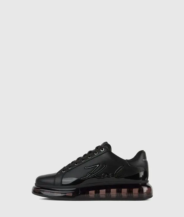 Karl Lagerfeld Kapri Kushion Signia Shine Sneakers - Black