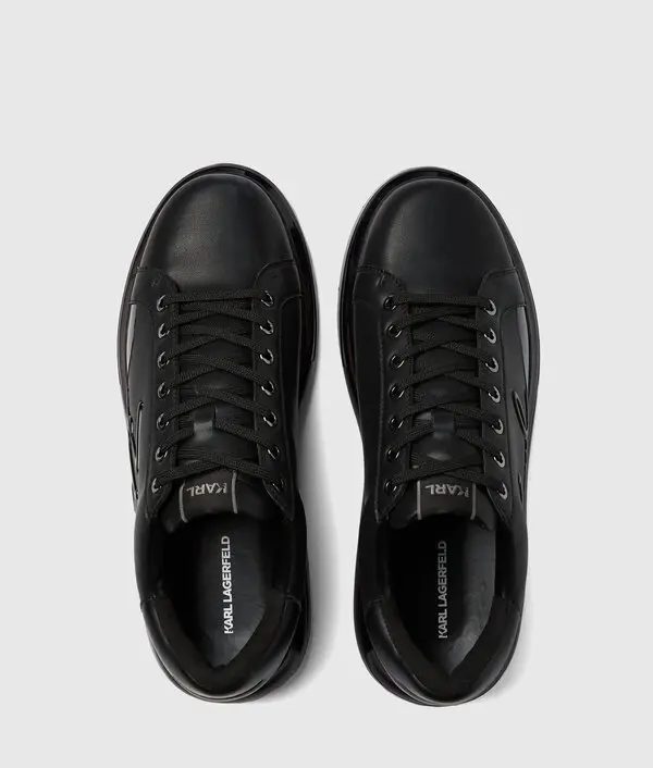 Karl Lagerfeld Kapri Kushion Signia Shine Sneakers - Black