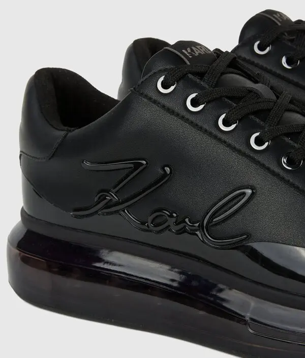 Karl Lagerfeld Kapri Kushion Signia Shine Sneakers - Black