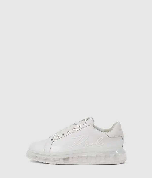 Karl Lagerfeld Kapri Kushion Signia Shine Sneakers - White