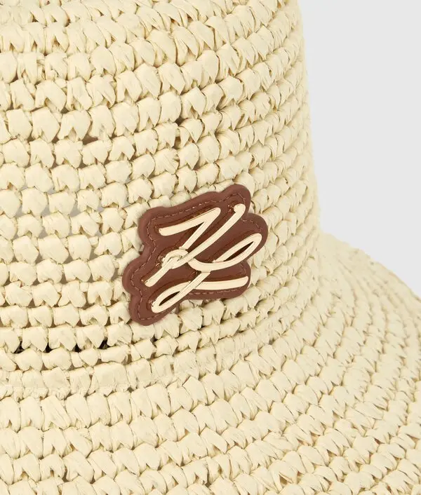 Karl Lagerfeld K/autograph Crochet Bucket Hat