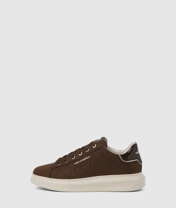 Karl Lagerfeld Monogram Kapri Low-top Sneakers - Brown