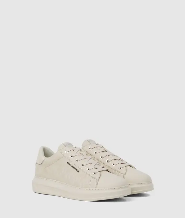 Karl Lagerfeld Monogram Kapri Low-top Sneakers - Off White