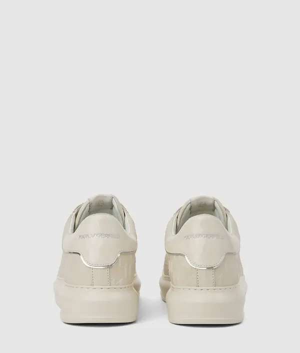Karl Lagerfeld Monogram Kapri Low-top Sneakers - Off White