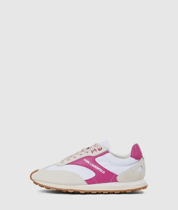 Karl Lagerfeld Sonar Sneakers - White/pink