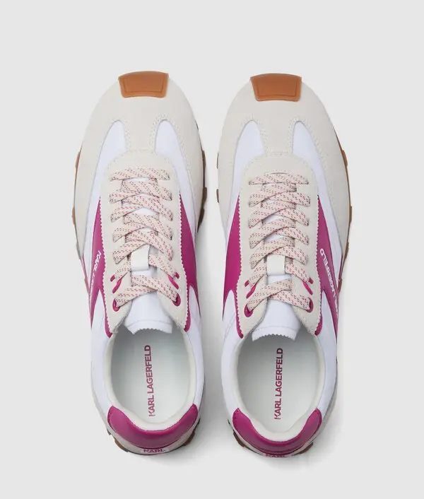 Karl Lagerfeld Sonar Sneakers - White/pink