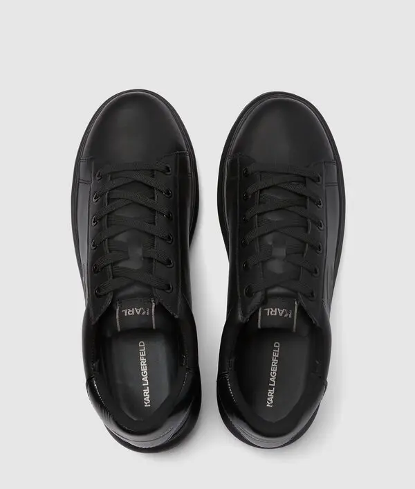 Karl Lagerfeld Anakapri Ikon Charm Sneakers In Leather