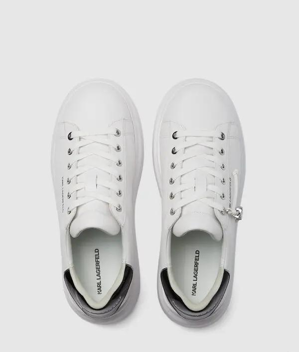 Karl Lagerfeld Anakapri Ikon Charm Sneakers - White