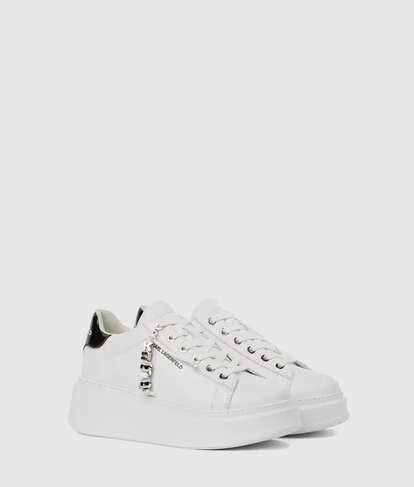 Karl Lagerfeld Anakapri Ikon Charm Sneakers - White