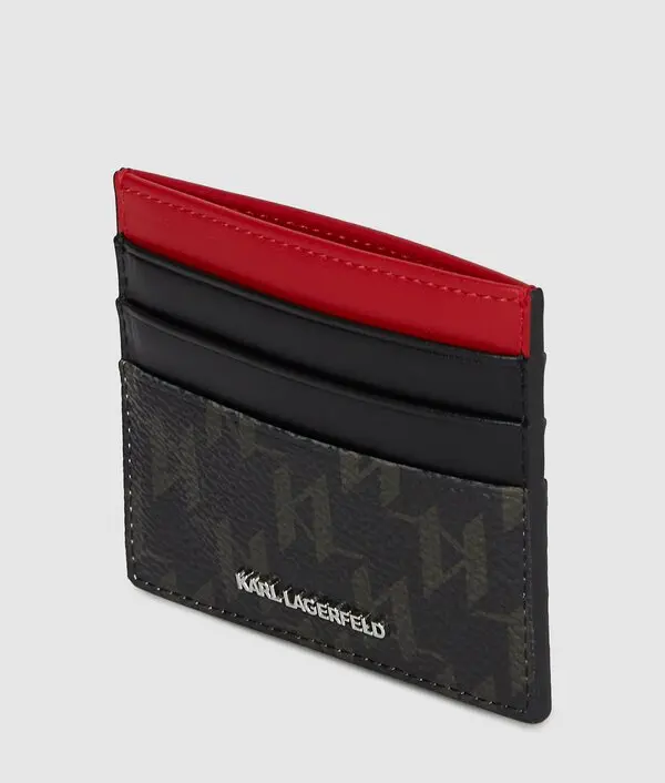Karl Lagerfeld Ikon Monogram Cardholder