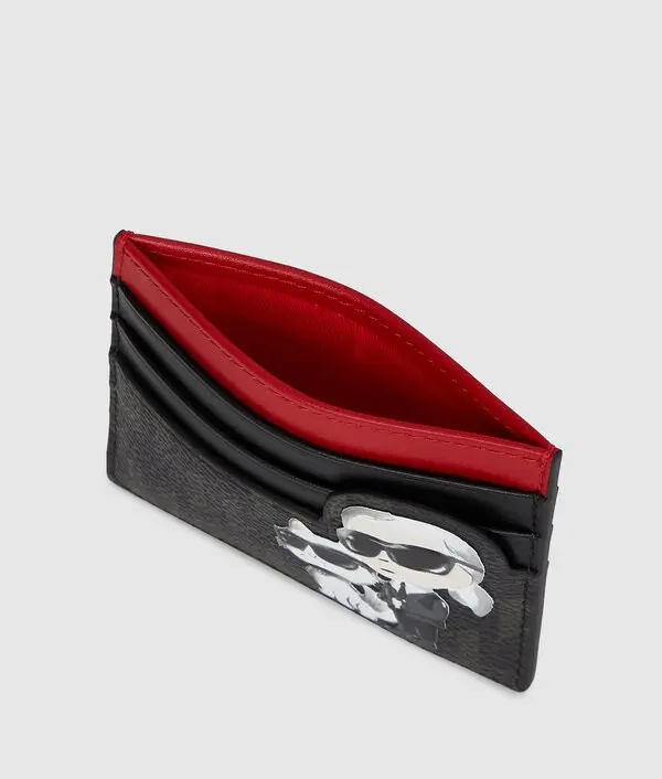 Karl Lagerfeld Ikon Monogram Cardholder
