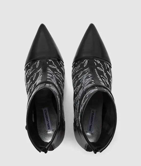 Karl Lagerfeld Signia Sparkle Ankle Boots