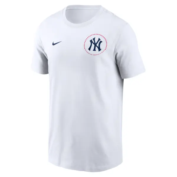 Nike New York Yankees Usa 250 Mlb T-shirt - White