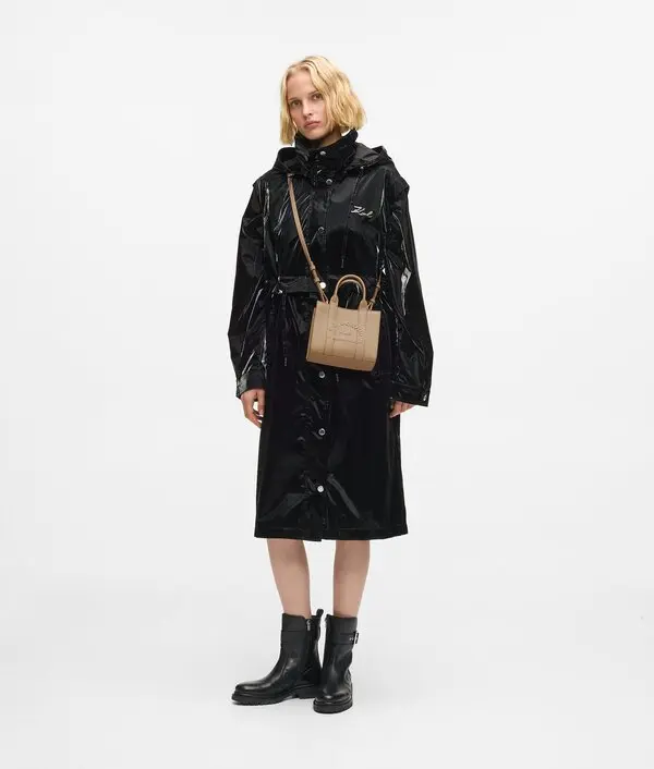Karl Lagerfeld Rue St-guillaume Mini Tote Bag - Nougat