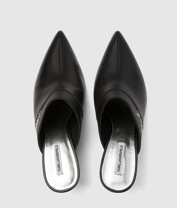 Karl Lagerfeld Sienna Heeled Mules