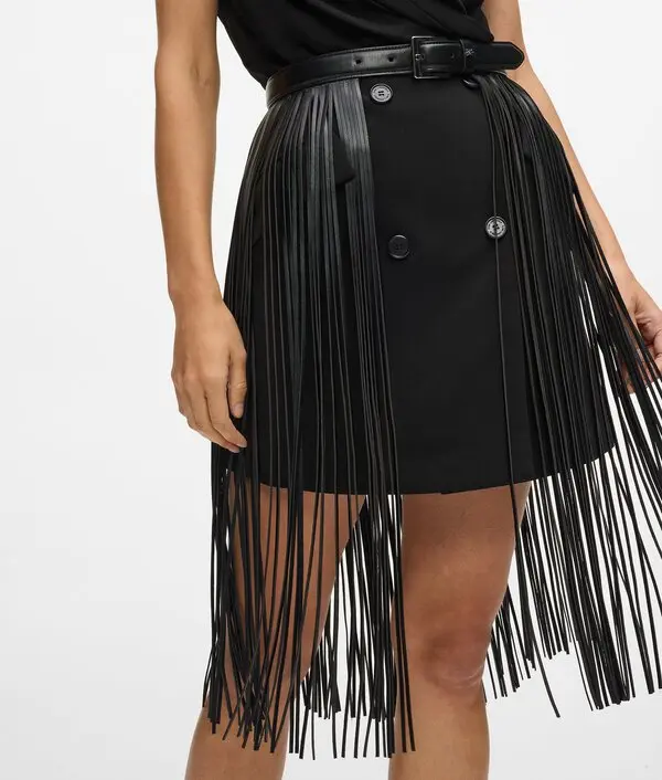 Karl Lagerfeld K/autograph Fringe Belt