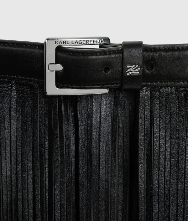 Karl Lagerfeld K/autograph Fringe Belt