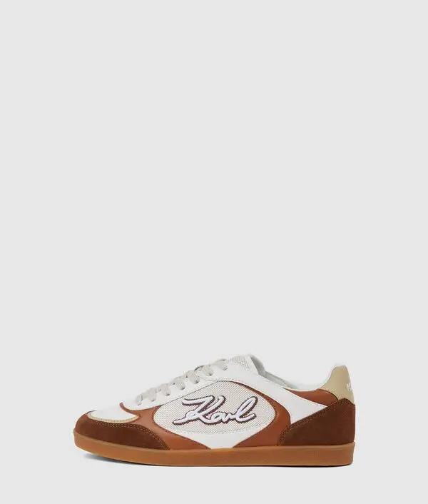 Karl Lagerfeld Kandidate Signia Embroidered Sneakers - Brown