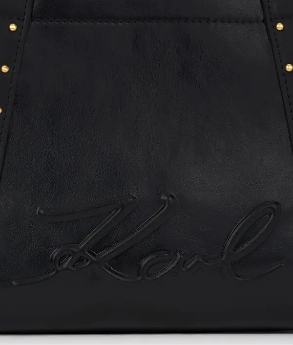 Karl Lagerfeld Small Studded Tote Bag
