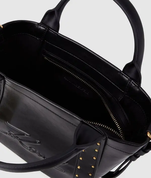 Karl Lagerfeld Small Studded Tote Bag