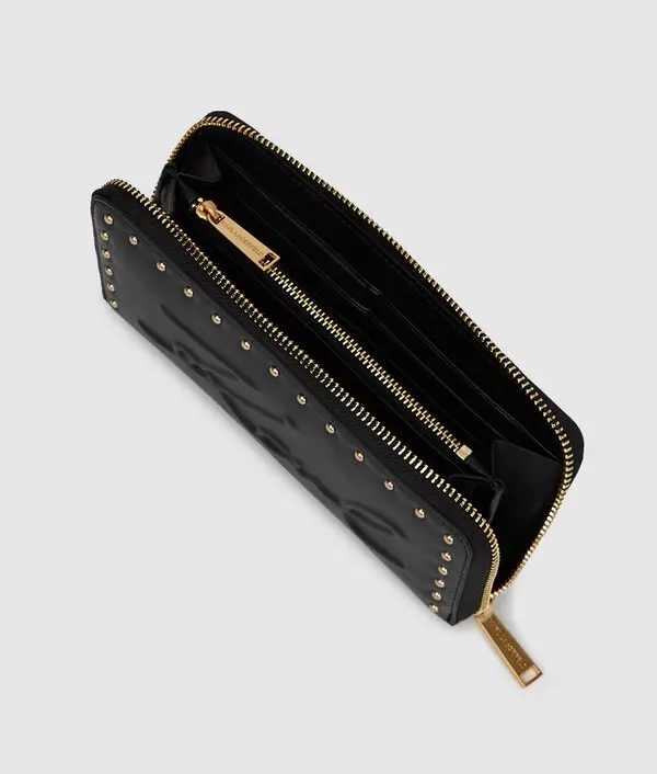Karl Lagerfeld K/ville Large Studded Wallet