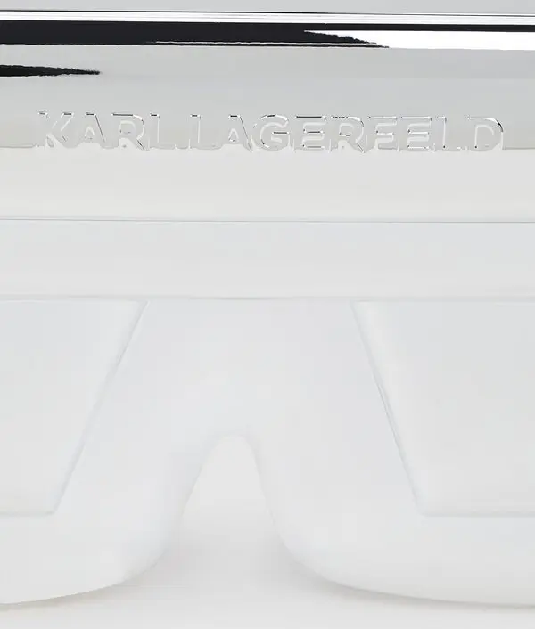 Karl Lagerfeld Ikon K Resin Clutch