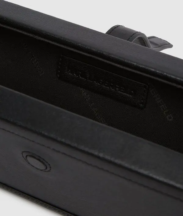 Karl Lagerfeld K/autograph Padlock Trunk Clutch