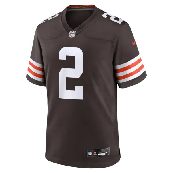 Nike Shedeur Sanders Cleveland Browns Nfl Game Jersey - Brown