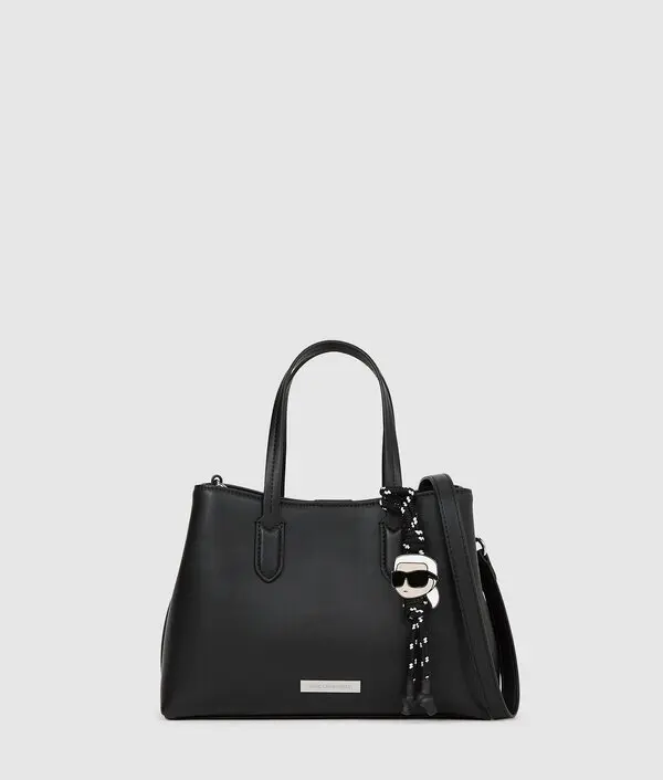 Karl Lagerfeld Smooth Small Tote Bag - Black