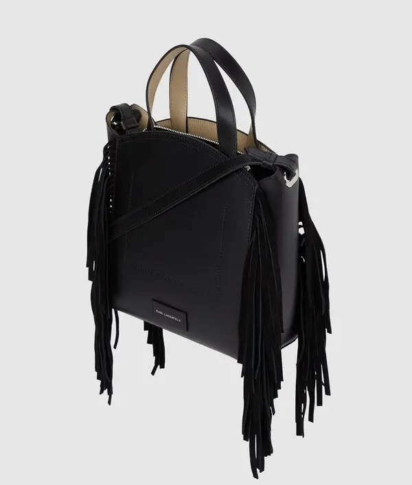 Karl Lagerfeld K/circle Small Fringe Tote Bag