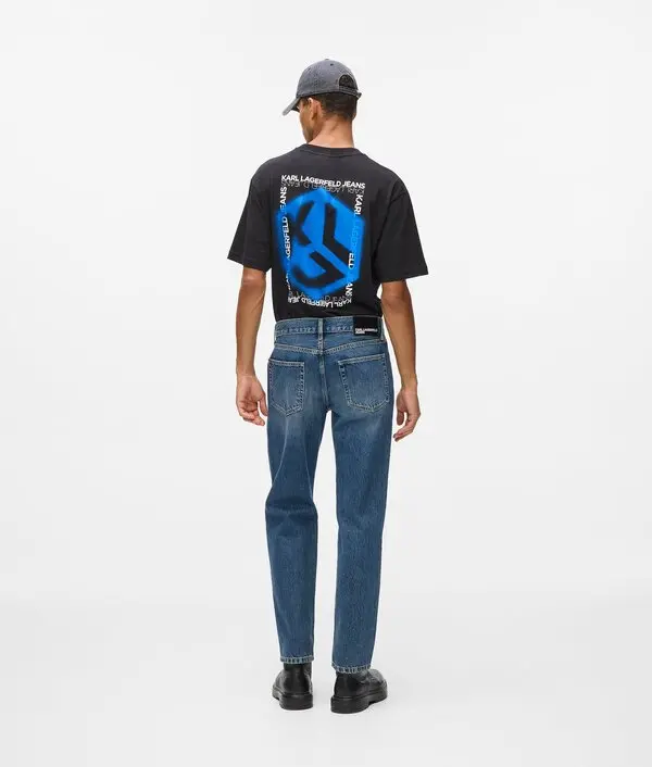 KL JEANS Jeans Vintage Wash Straight Jeans