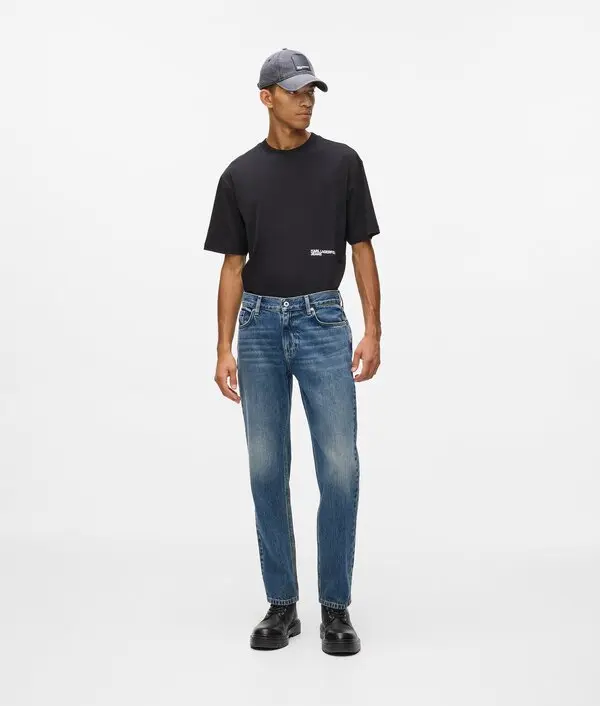 KL JEANS Jeans Vintage Wash Straight Jeans