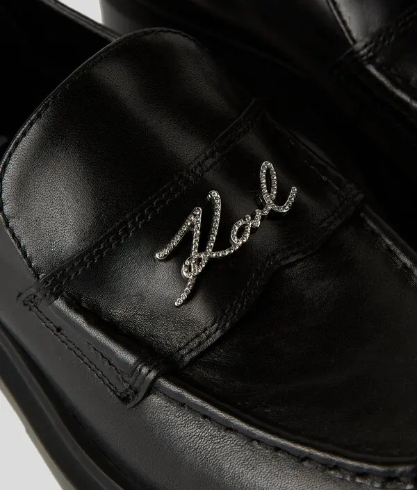 Karl Lagerfeld Macie Signia Rhinestone Loafers