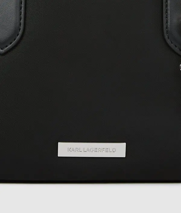 Karl Lagerfeld Ikon Nylon Bowling Bag