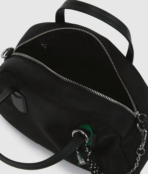 Karl Lagerfeld Ikon Nylon Bowling Bag