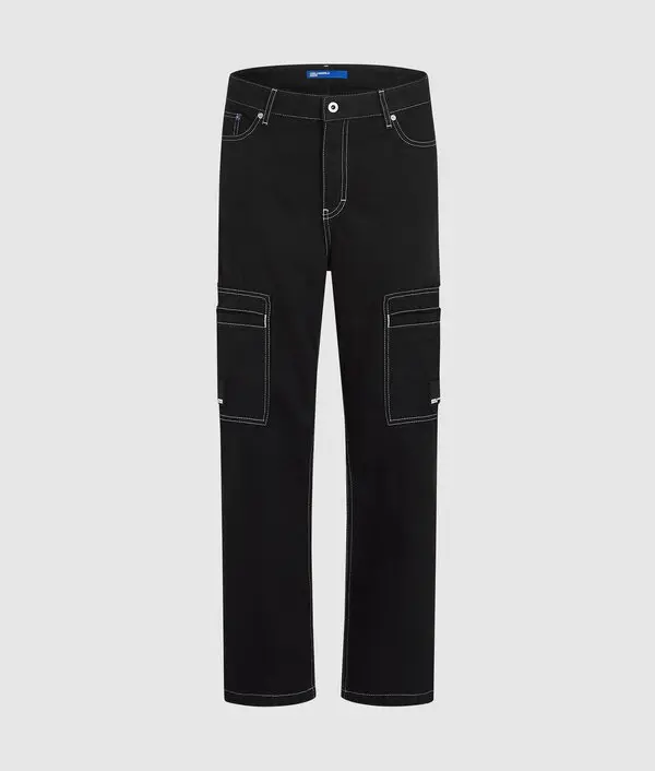 KL JEANS Jeans Contrast Stitch Cargo Pants