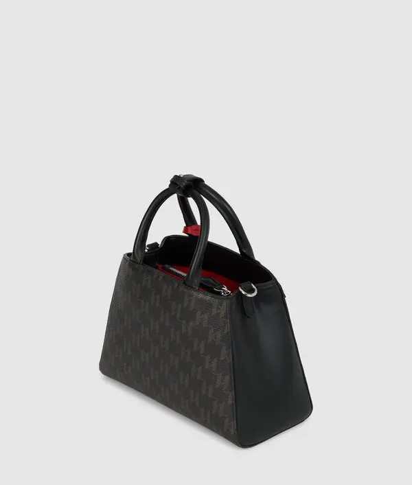 Karl Lagerfeld Ikon Monogram Small Tote Bag