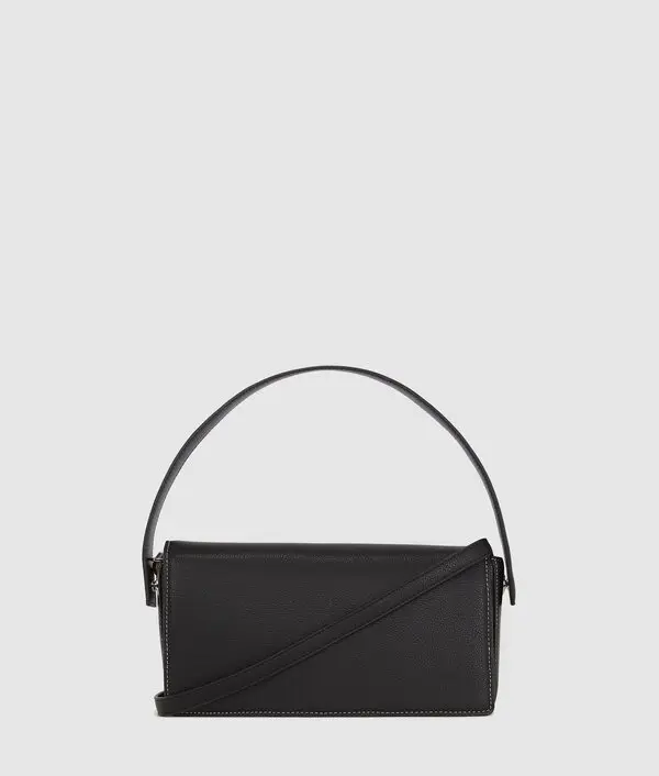 Karl Lagerfeld Metal Logo Top Handle Bag