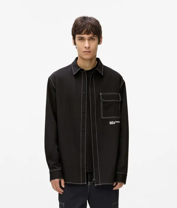 KL JEANS Contrast Stitch Shirt