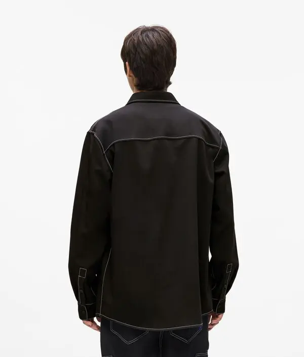 KL JEANS Contrast Stitch Shirt