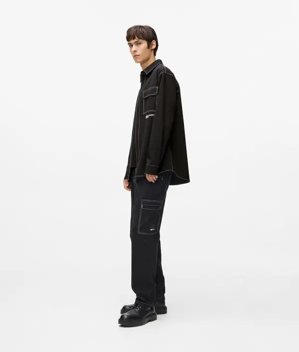 KL JEANS Contrast Stitch Shirt
