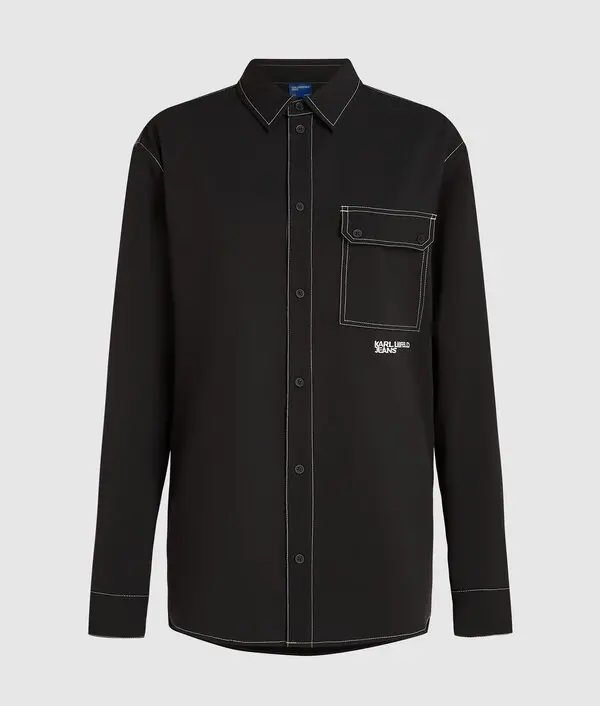 KL JEANS Contrast Stitch Shirt