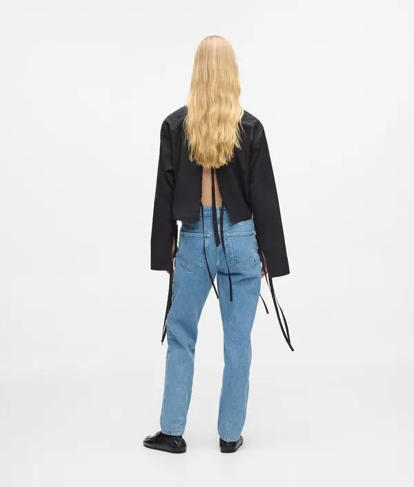 KL JEANS Mom Jeans In Light Blue Denim