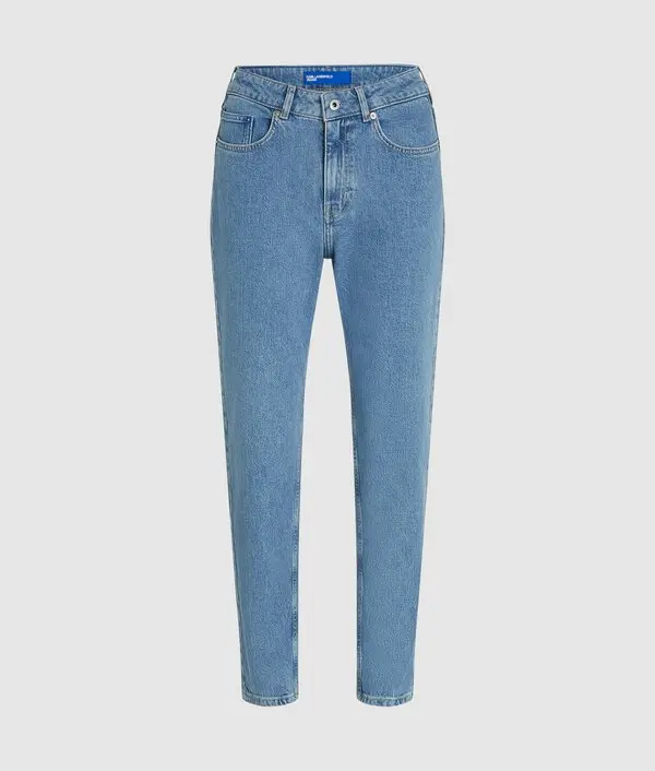 KL JEANS Mom Jeans In Light Blue Denim