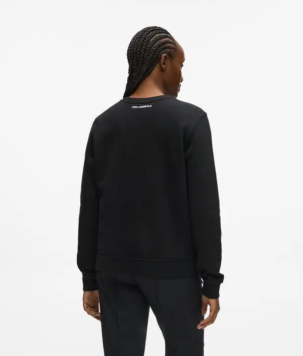 Karl Lagerfeld Ikon Signature Choupette Sweatshirt