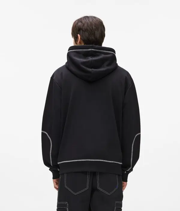 KL JEANS Jeans Contrast Stitch Hoodie